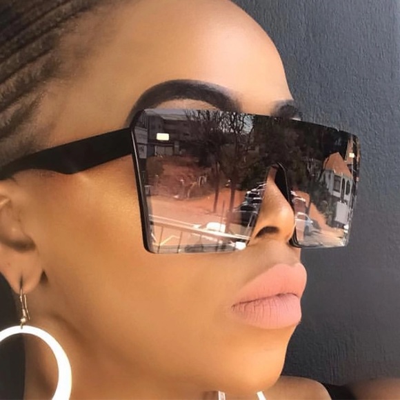 Accessories | Square Mirrored Sunglasses | Poshmark
